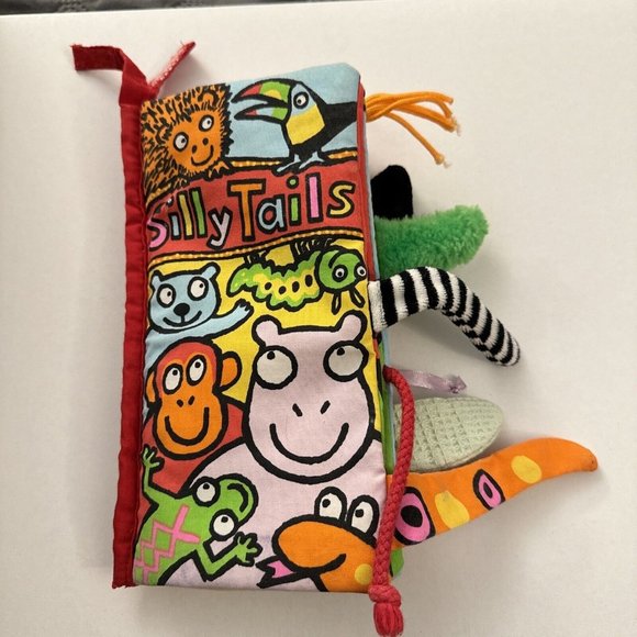 Jellycat | Toys | Jellycat Silly Tails Baby Texture Book Soft Little ...
